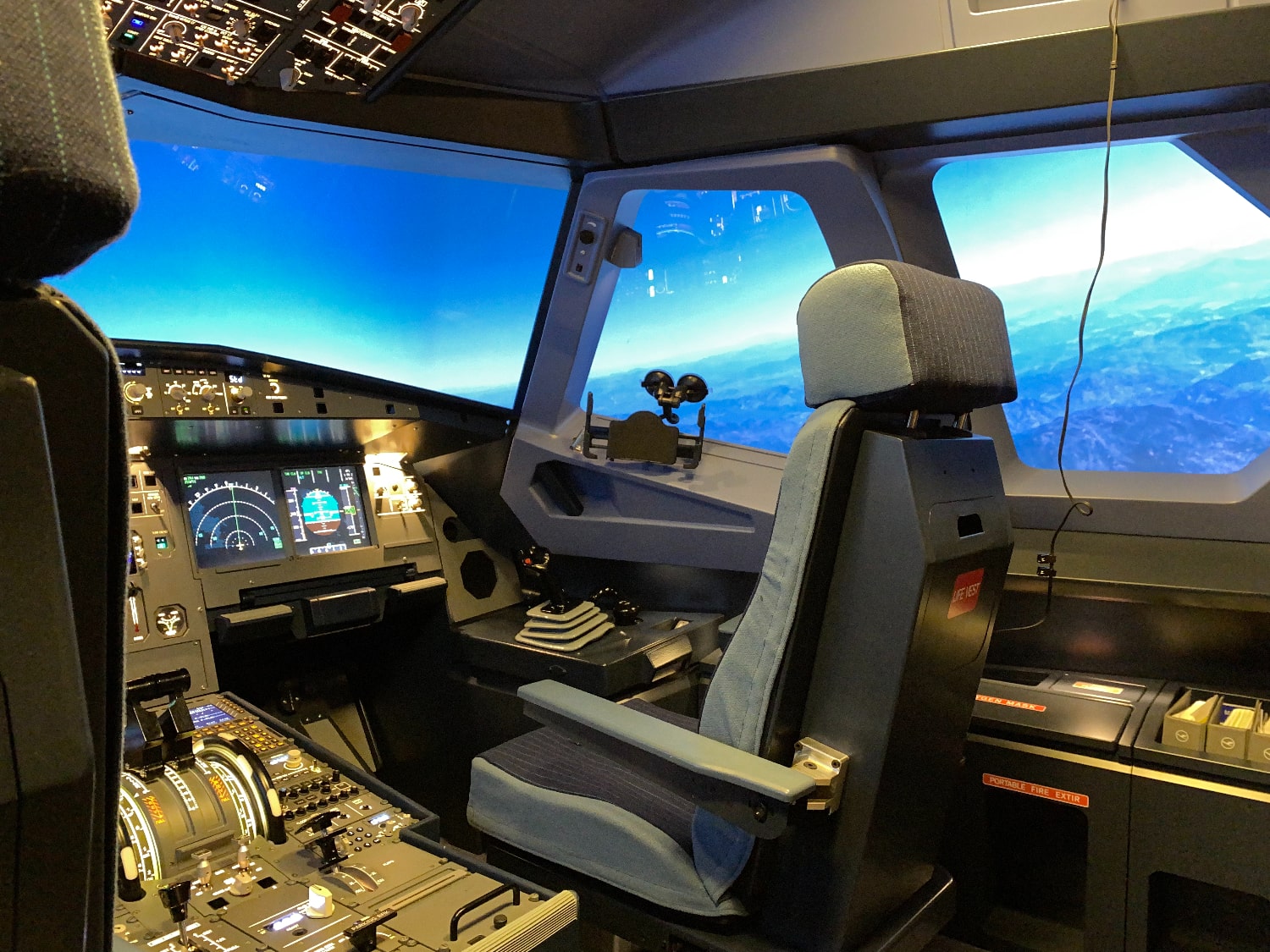 Airbus A320-simulator vliegen - SimFlying
