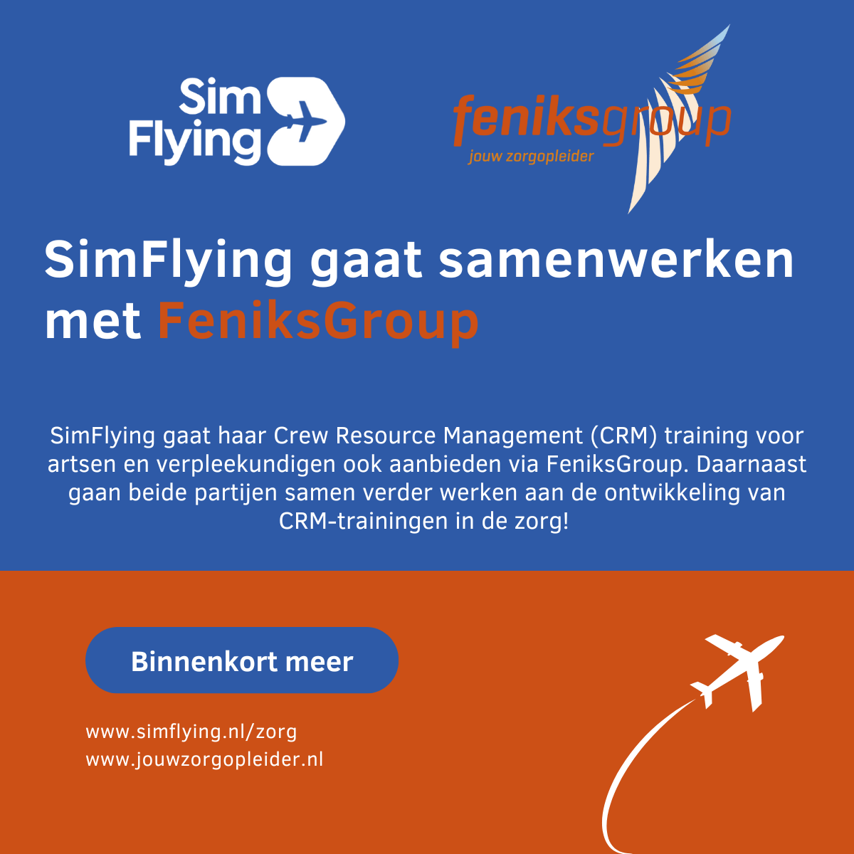 SimFlying en FeniksGroup bundelen krachten: CRM-training nu beschikbaar via FeniksGroup - SimFlying